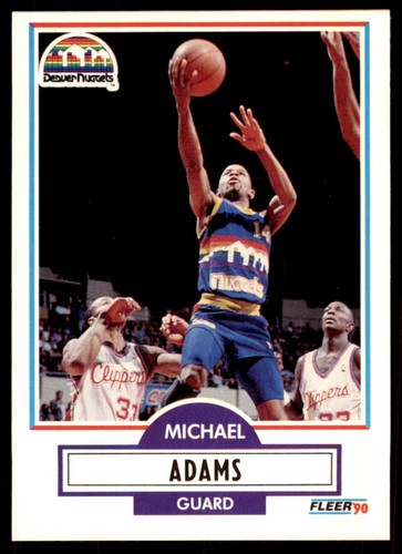 1990-91 Fleer Michael Adams Basketball Cards. #46 | eBay