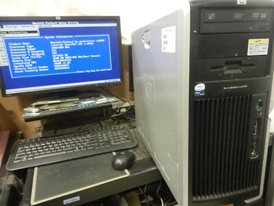 HP XW8200 Workstation Dual Xeon 3.4Ghz CPU 2GB RAM Nvidia Quadro | eBay