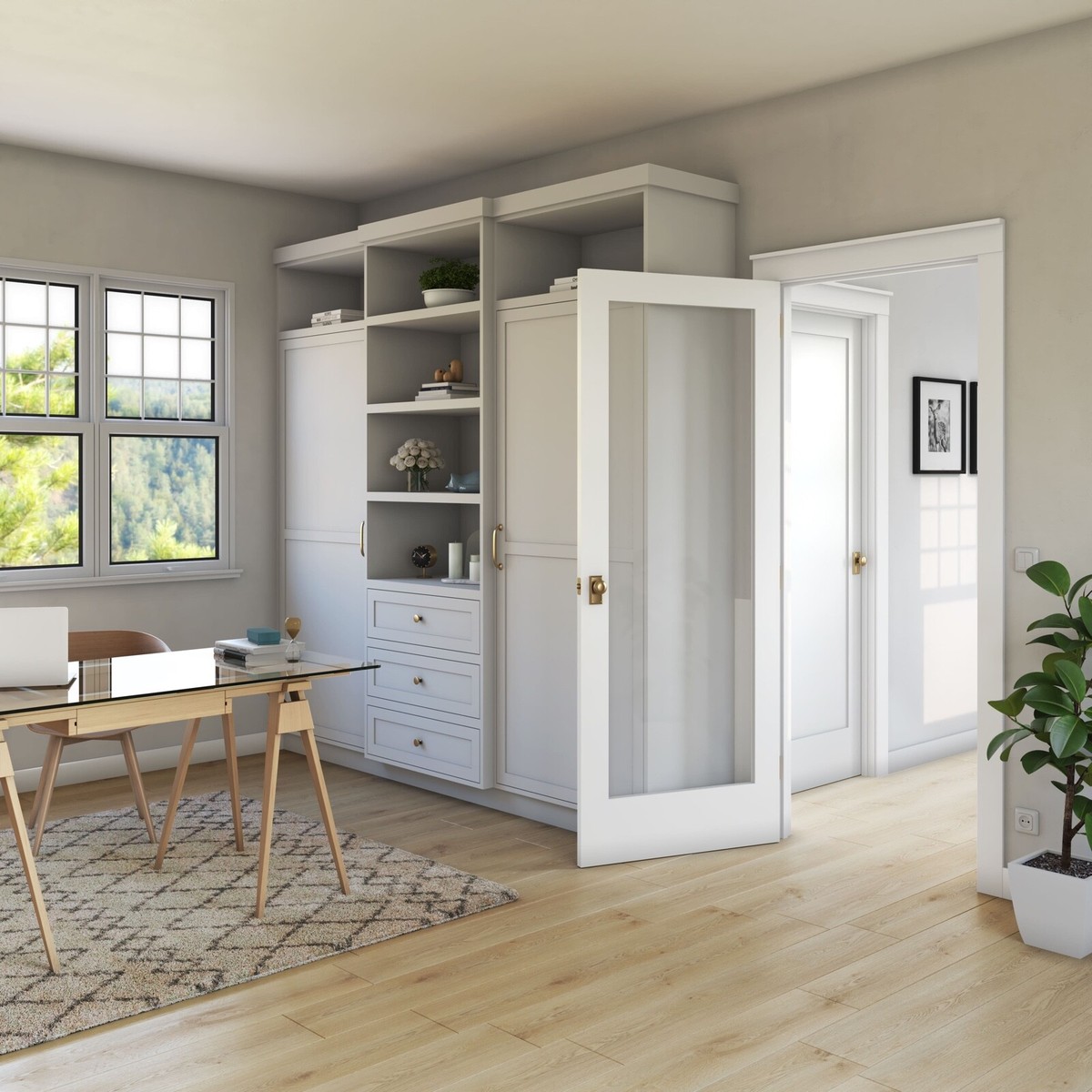 Solid Interior French Doors