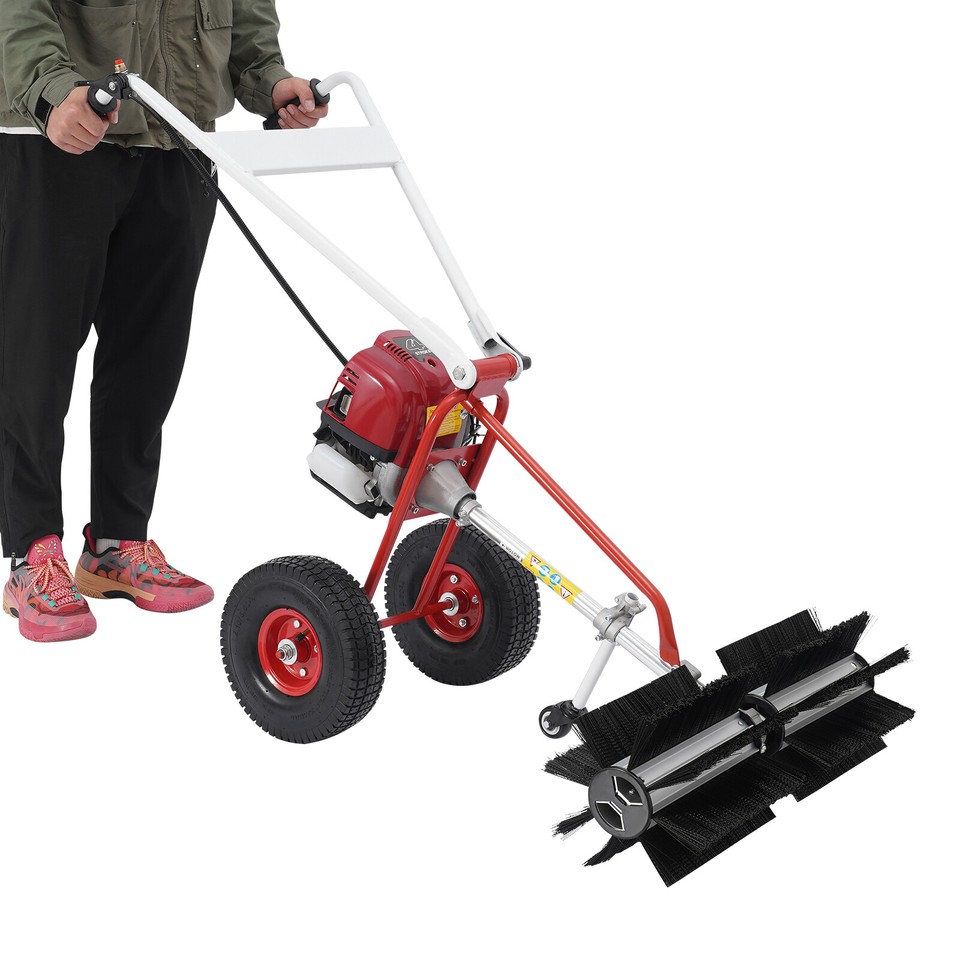 Lawn Brush Sweeper, Lawn Sweeper, Hand Push Sweeper | eBay