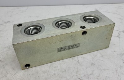 Datum SPHS180-03-16 Header Manifold Junction Block 16 Sae 3 Station 180 ...