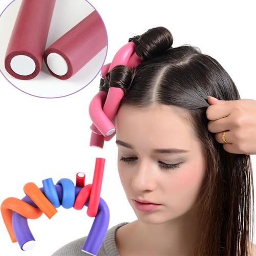 Hair Styling Tool Heatless Curling Rod Twist Curls Tool Hair Curler ...
