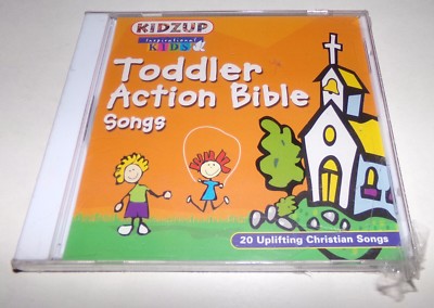 Toddler Action Bible Songs by Various Artists (CD, May-2003, Kidzup ...