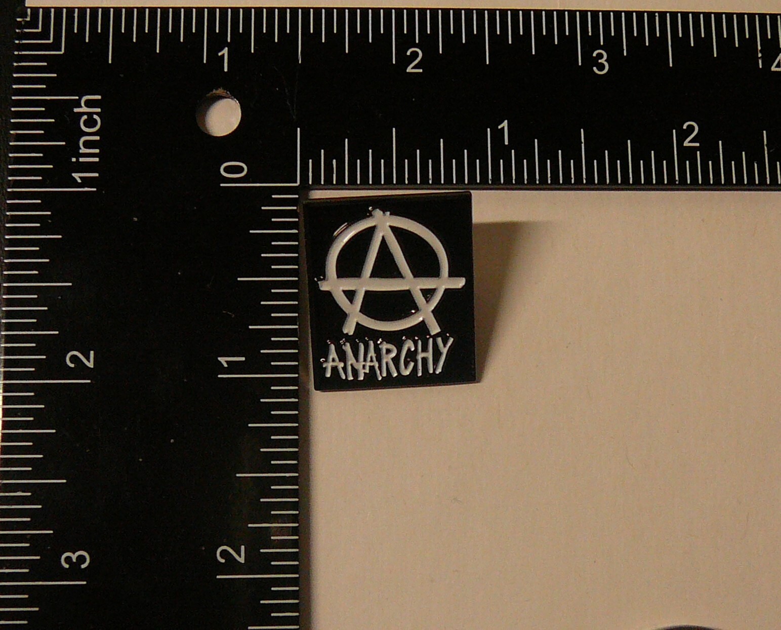 ANARCHY Dog Tag Keychain, Enamel Badge Pin & Patch | eBay
