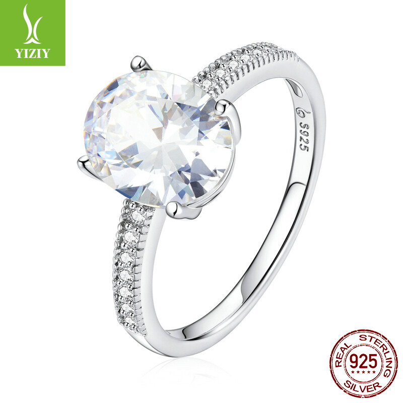Hot European silver ring charm Women ring 925 sterling jewelry fit gift ...