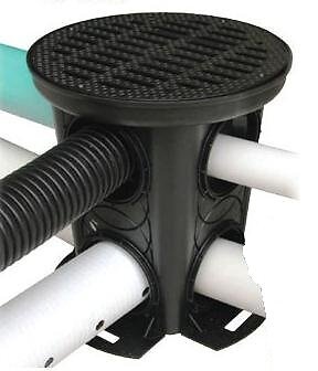 FSD-3017-12BKIT 12-in. Round Catch Basin Kit with Grate & Connectors | eBay