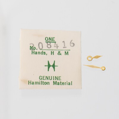 Hamilton Watch Hands No. 208416 Original Pair Hour Minute Watchmaker ...