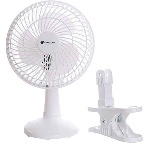 Genesis A1 6" Convertible Table-Top Clip Fan - White (A1CLIPFANWHITE ...