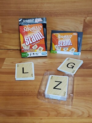 Scrabble Slam! Card Game HABRO Complete with Instructions | eBay