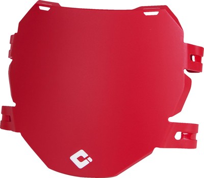 ODI Downhill Red Front Number Plate (D70DP-R) | eBay