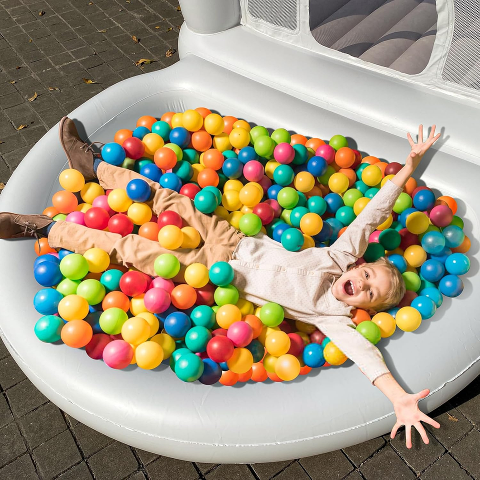 White Bounce House Toddler Bounce House, Bounce House for Kids 3-6 Mini Bounce H | eBay