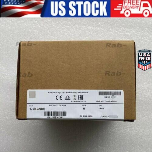 New AB 1768-CNBR SER A CompactLogix L4X Redundant Bridge Module US Free ...