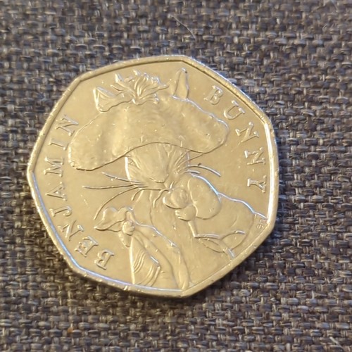 Benjamin Bunny 2017 UK 50p Coin | eBay UK