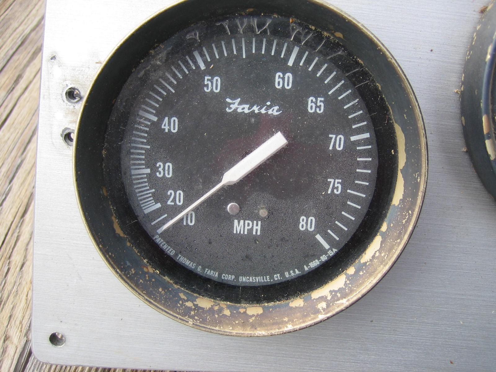 Marine Dash Panel With Faria Gauges From 1980s Agressor Ski Boat | eBay