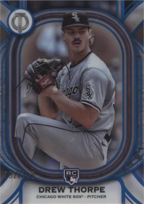2025 Topps Tribute - Drew Thorpe #84 Blue /150 (RC) for sale online ...