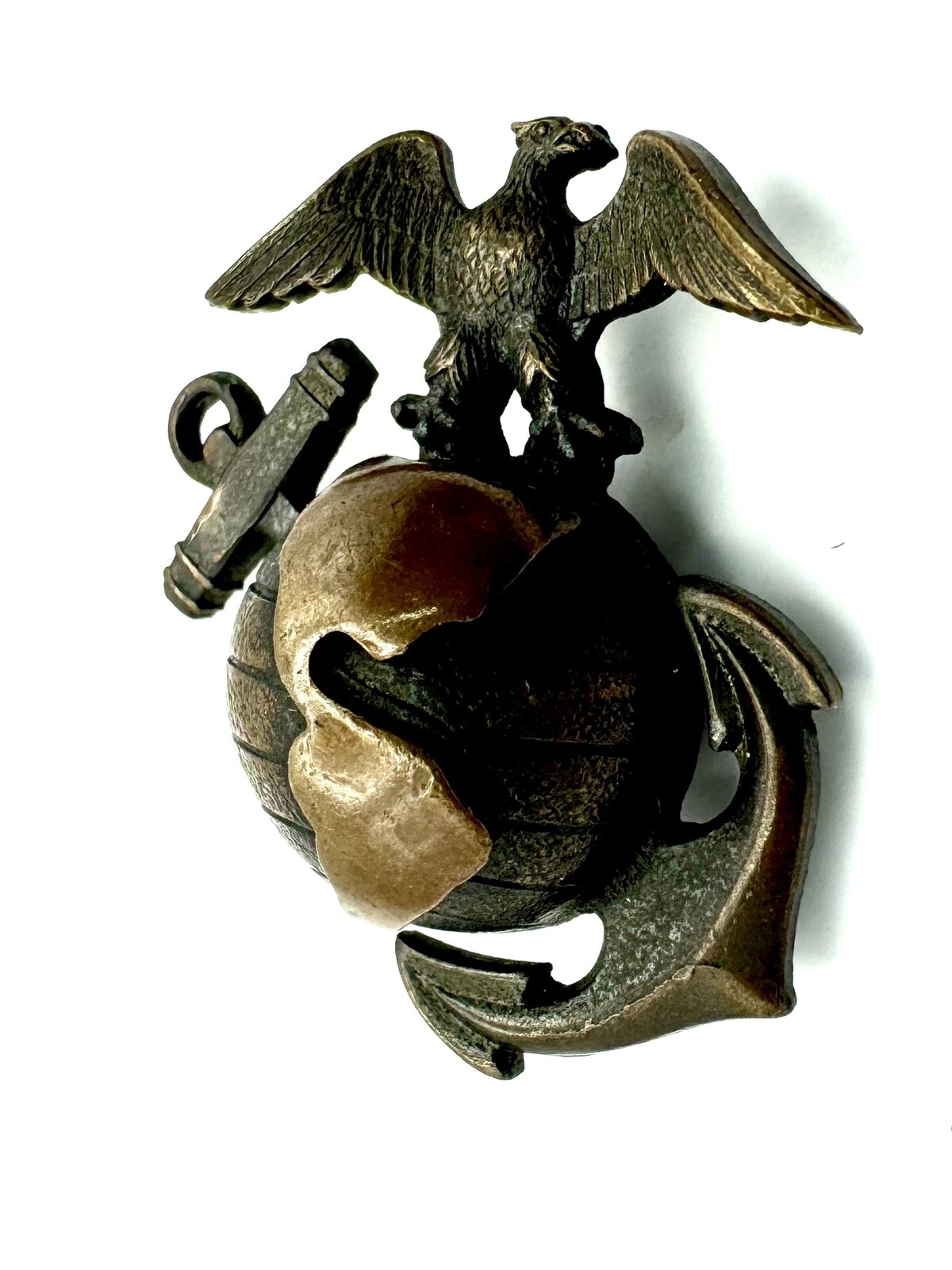 M1912 USMC EGA Officer Service Collar Emblem Marine Corps | eBay