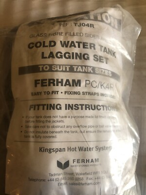Titan Plastech TJ04R Ferham Cold Water Tank Lagging Set Insulation PC4R ...