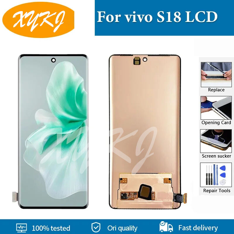 OEM AMOLED 6.78" For Vivo S18 V2323A LCD Display Touch Screen Digitizer ...