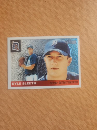 2004 Topps Heritage - Chrome #THC66 Kyle Sleeth /1955 (RC) for sale ...