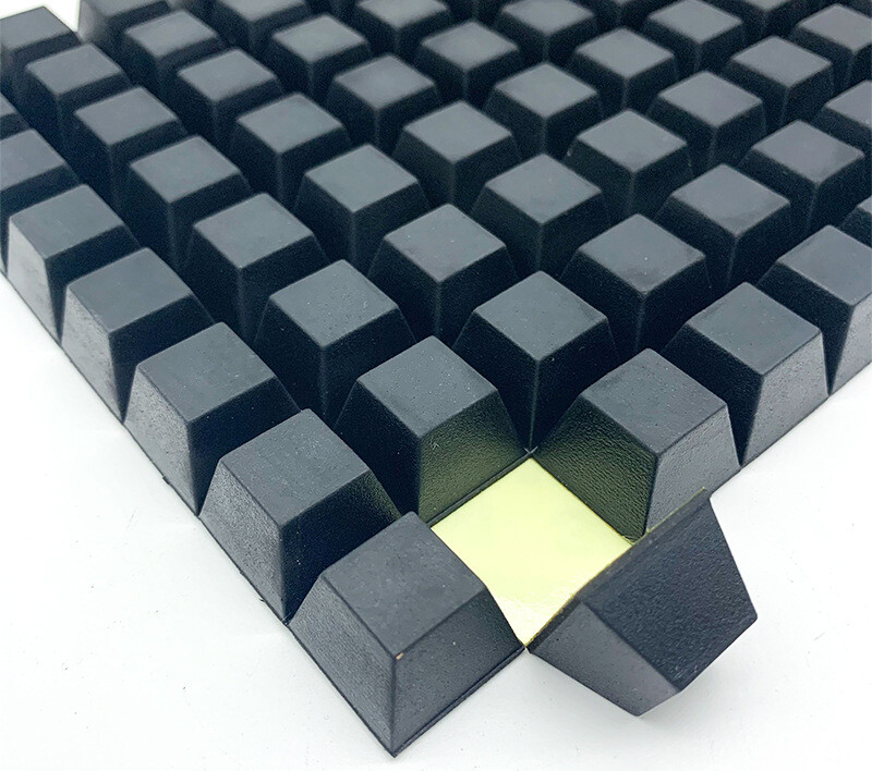 Square/Round Rubber Self-Adhesive Stick On Feet Bumper Door Buffer Stop ...