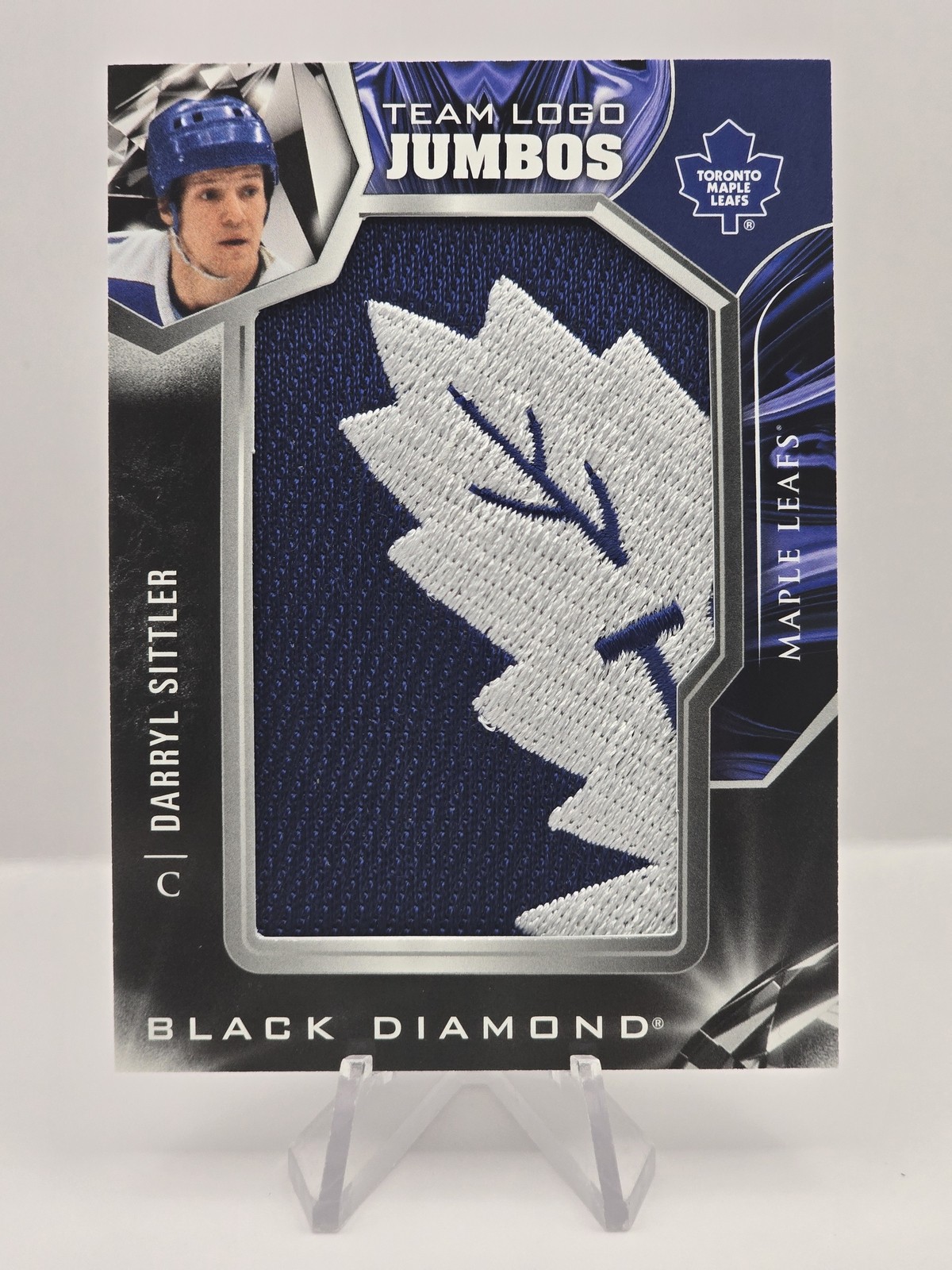 2022-23 Upper Deck Black Diamond - Team Logo Jumbo Manufactured Patches ...