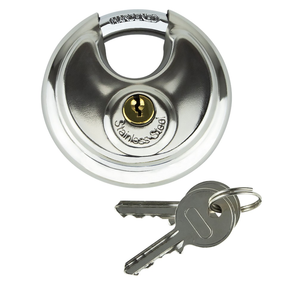 JAK HEAVY DUTY SECURITY SET PADLOCK HASP STAPLE SAFETY GATE DOOR LOCK ...