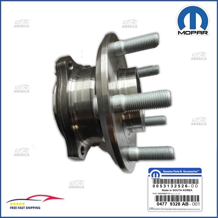 MOPAR OEM 05-2023 Challenger Charger Magnum 300 FRONT Wheel Bearing Hub ...
