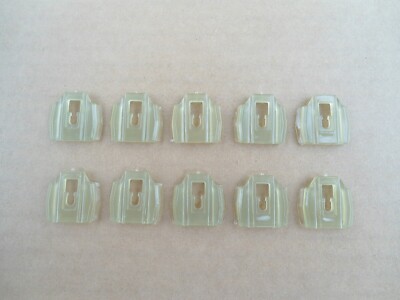 10 NOS SIDE CHROME MOULDING CLIPS! FOR 1964-76 GM BUICK OLDS CHEVY ...