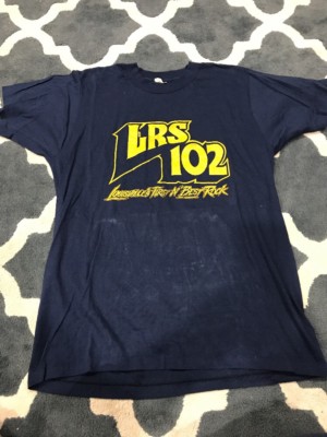 Vintage LRS 102 FM Mens Large Tshirt-Original Station Shirt-VERY RARE ...