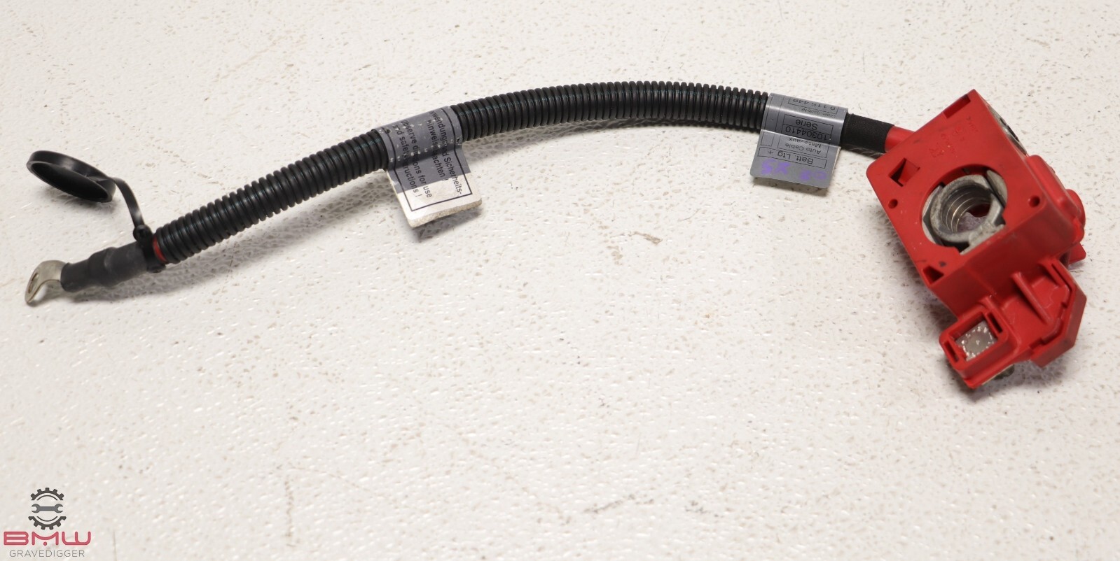 Rear Positive Battery Cable Terminal Safety Wire BST OEM BMW E70 E71 #2 ...