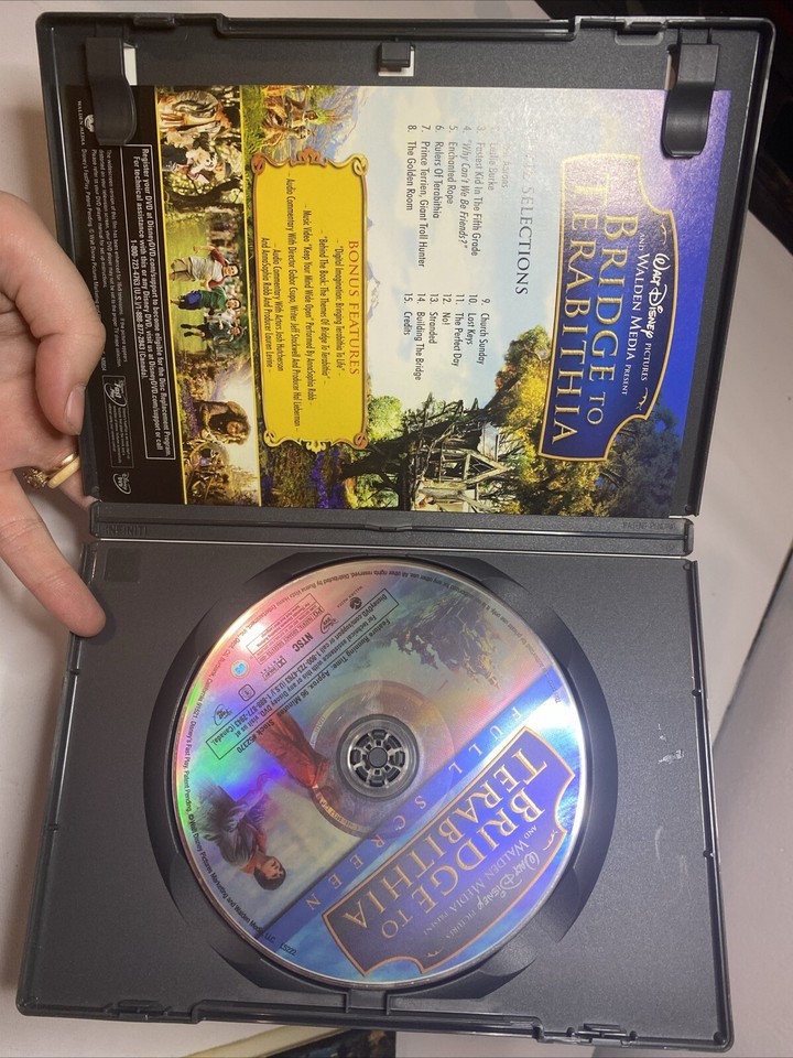 Bridge to Terabithia (DVD, 2007) Full Screen Edition! With The ...