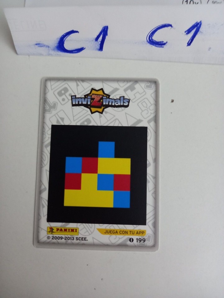 trading card 199 AXOLOTL PUP INVIZIMALS HIDDEN CHALLENGES 2009 2013 09 ...