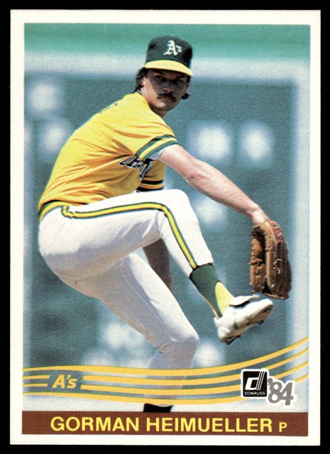 1984 Donruss - #131 Gorman Heimueller (RC) for sale online | eBay