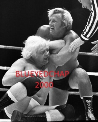 RAY STEVENS VS NICK BOCKWINKEL WRESTLER 8 X 10 WRESTLING PHOTO NWA AWA ...