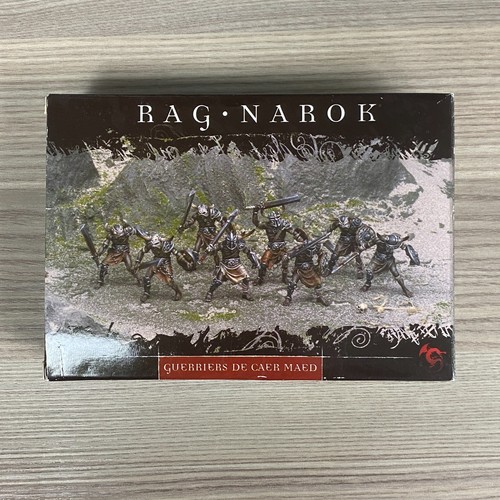 WARRIORS OF CAER MAED X 8 RAGNAROK RACKHAM MINIATURES METAL CHAOS ...