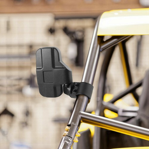 1.75" Side and Rear View Mirrors Set Clamp UTV For Polaris Ranger 400 ...