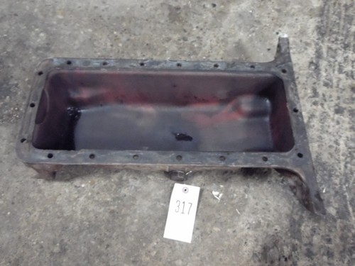 Massey Ferguson 40 tractor engine oil pan Part #Z1298-000 Tag #317 | eBay