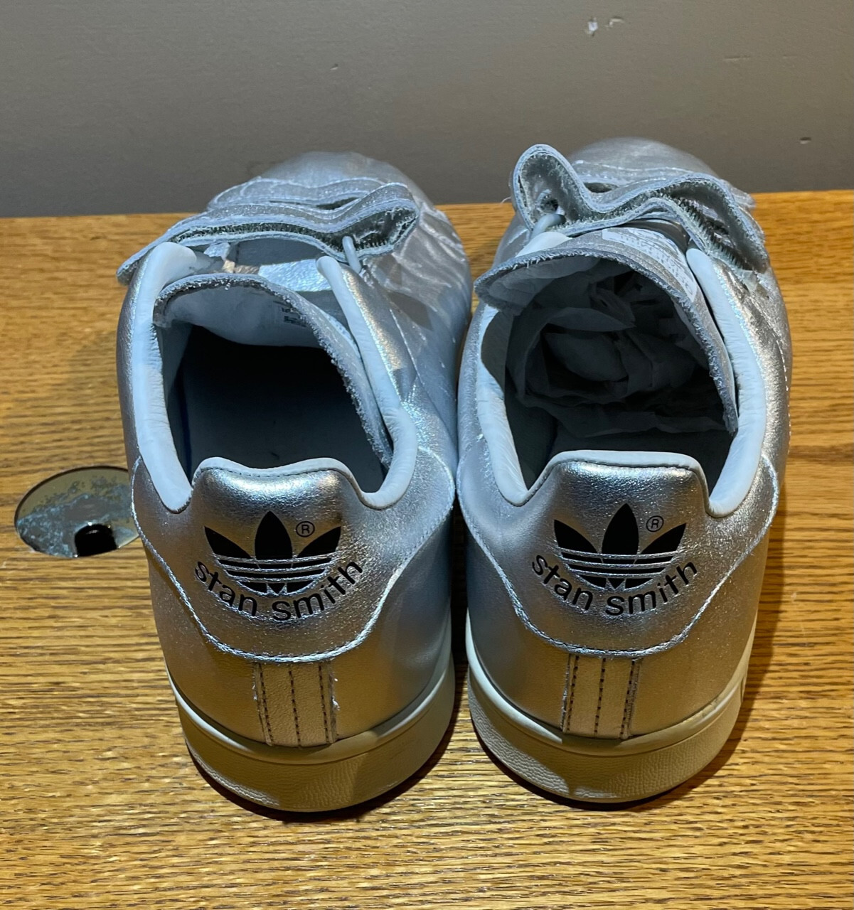 Adidas Stan Smith CF NIGO Triple Strap Silver Leather… - Gem