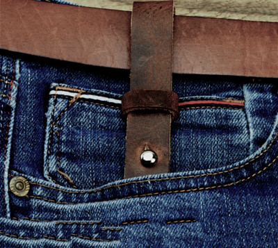 Pocket Watch Belt Loop Fob Strap Quality Real Genuine Leather and ...