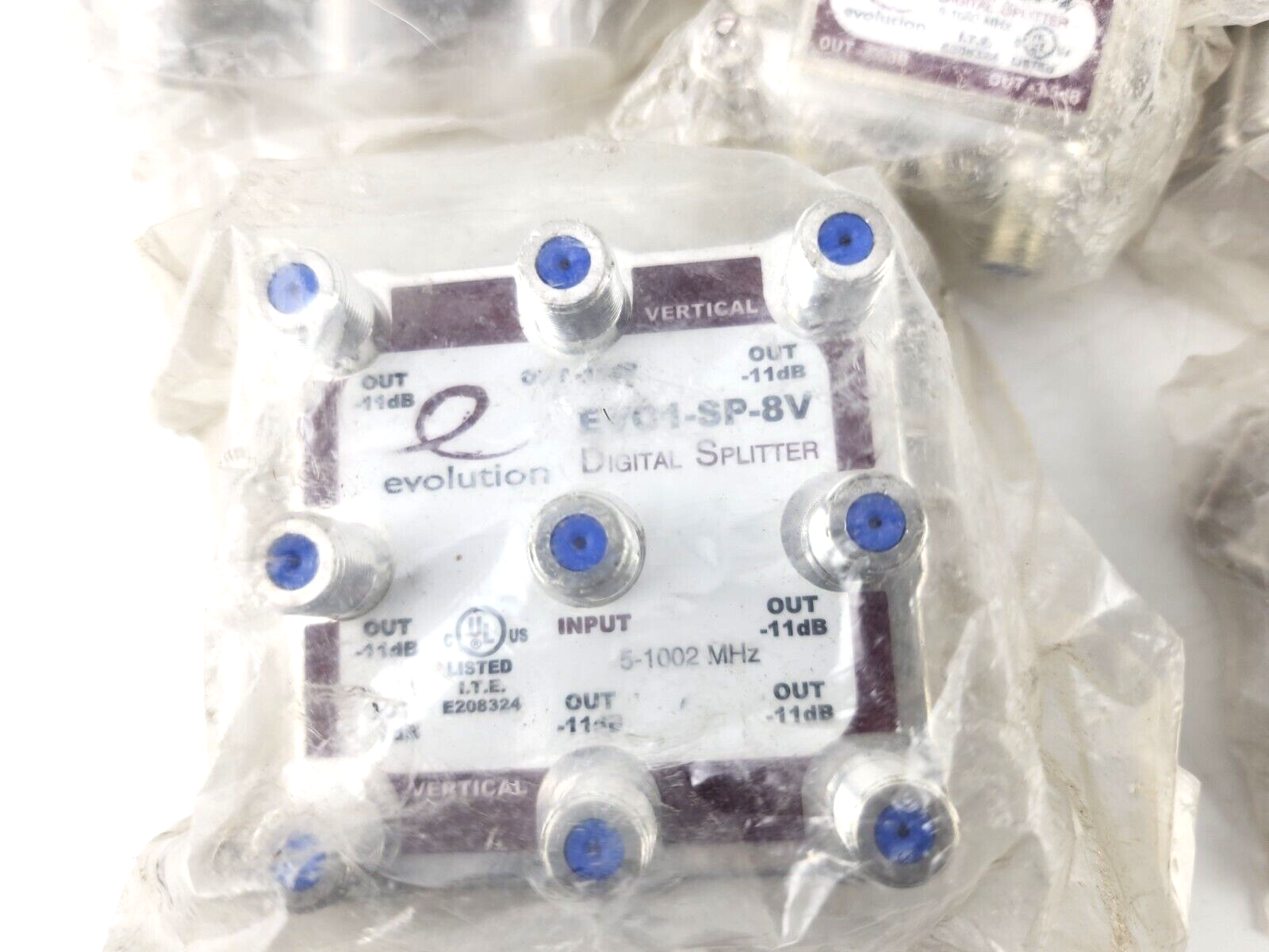 Lot of 25pcs Evolution Digital Cable Splitters 2 Way 4 Way COAX | eBay