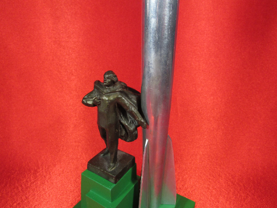 Vintage Souvenir Monument Kaluga Tsiolkovsky Soviet Desk Statue Space ...