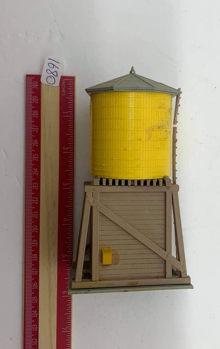 HO Scale Water Tower Models Train Railway Ready For Layout | eBay