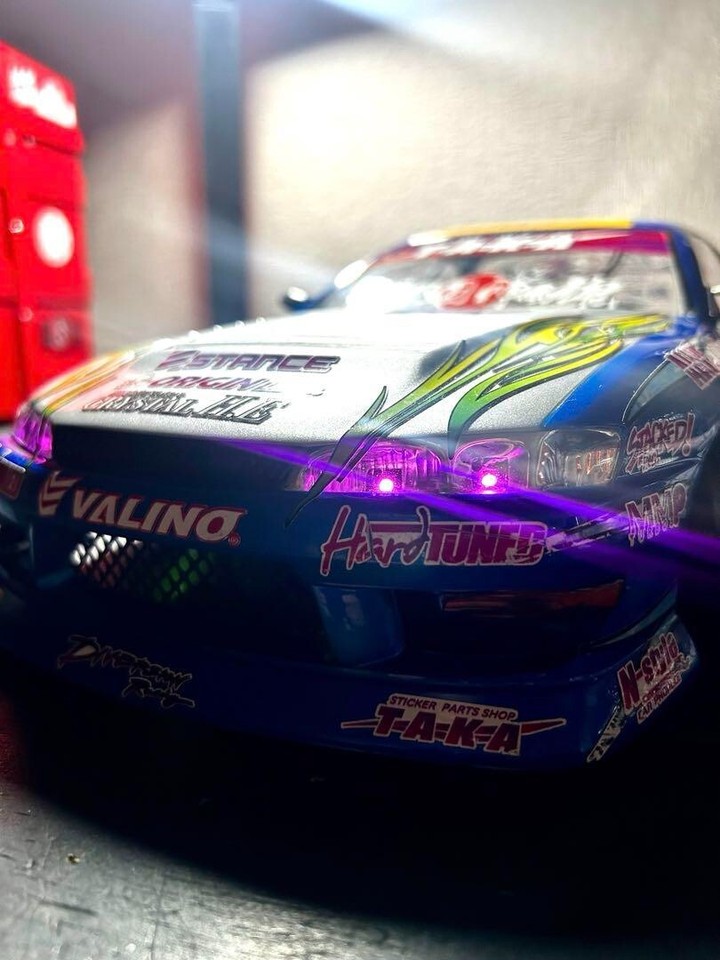 Pandora 1/10 RC Car painted Body Nissan Silvia S14 Koki BLS BN-Sports ...