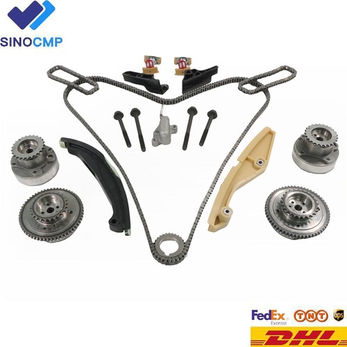 Timing Chain Kit w/ Phaser VVT For Ford Lincoln 2011-2018 AT4Z6L266B ...