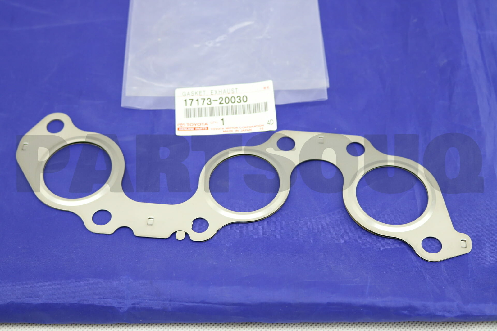 1717320030 Genuine Toyota GASKET, EXHAUST MANIFOLD TO HEAD 17173-20030 ...