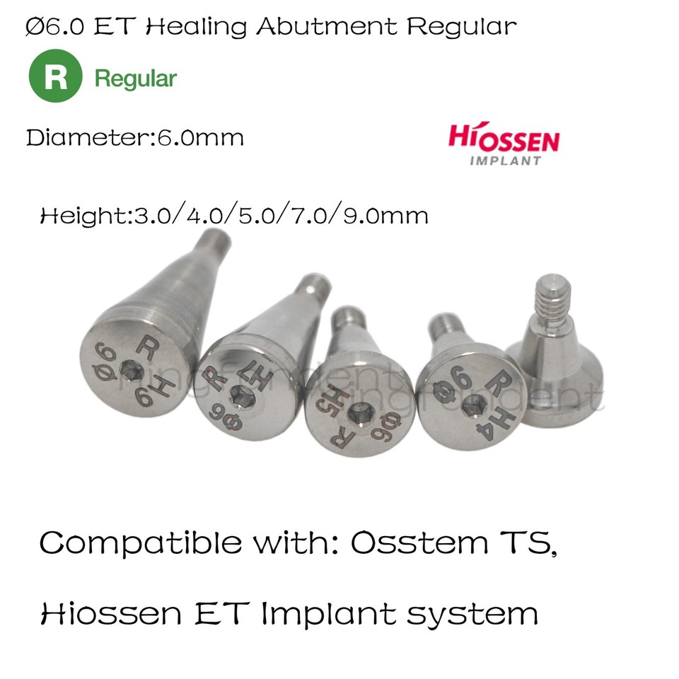 US Healing Abutment Cap Analog Cover Screw Regular Mini Platform For ...