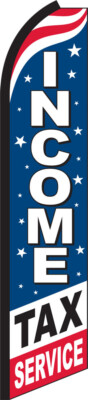 Business Signs - Income Tax Flags