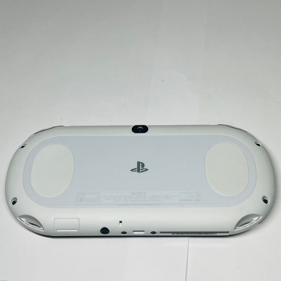 SONY PS Vita PSV PCH-2000 Glacier White PSV Slim Console Good Condition ...