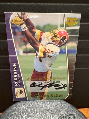 1999 Collector's Edge Triumph - Signed, Sealed & Delivered Champ Bailey ...