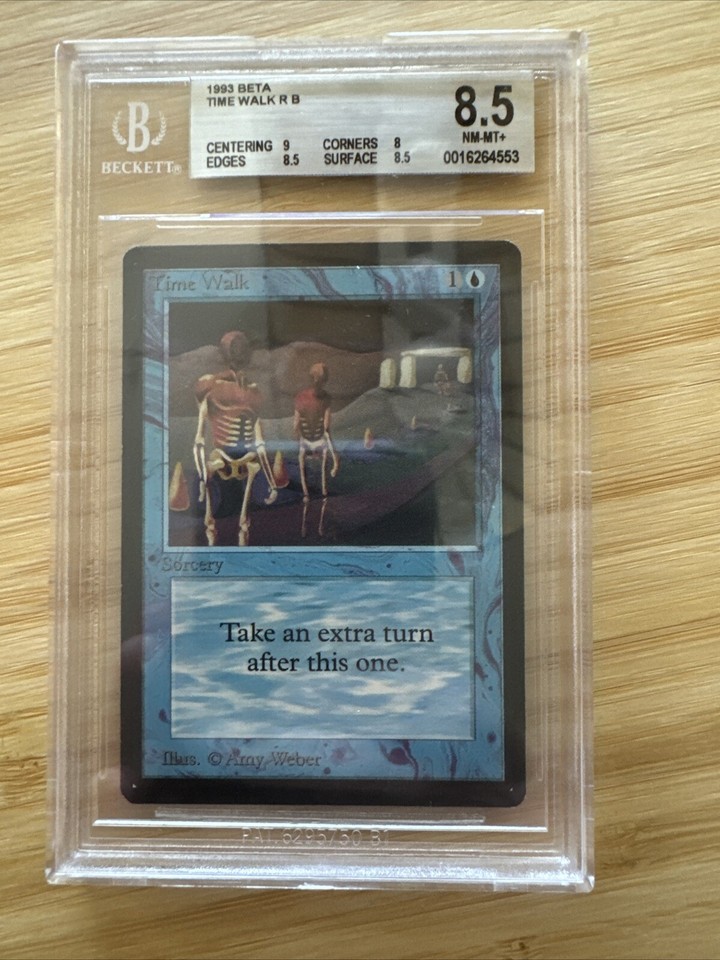 Time Walk Beta BGS 9/8/8.5/8.5 NEAR MINT - MINT Beauty MTG (RG) 4553 4RCards | eBay